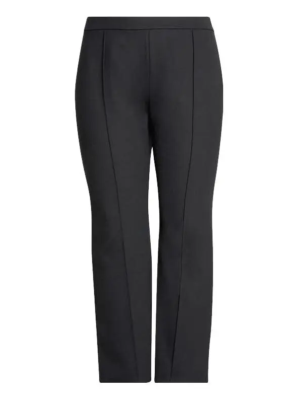 Eileen Fisher High Waist Kick Flare Ankle Pants - Black