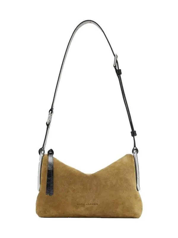 Marc Jacobs Scene Medium Suede Shoulder Bag - Hazelnut