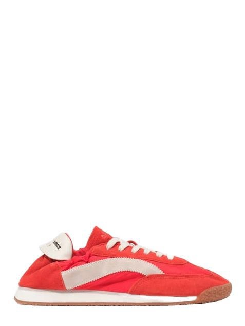 Bimba Y Lola 13 06 Suede Nylon Sneakers - Red