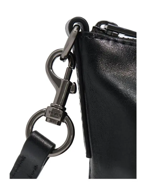Bimba Y Lola Small Madrid Leather Bag - Black