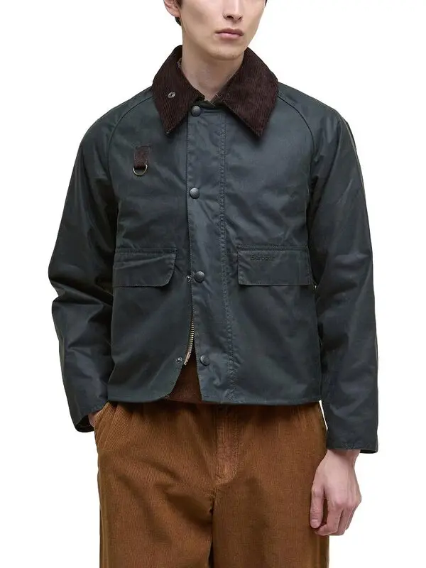 Barbour Spey Wax Jacket - Sage