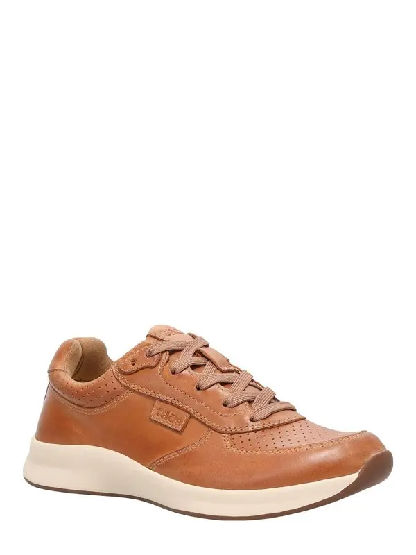 TAOS Delta Leather Lace-up Sneakers - Hazelnut