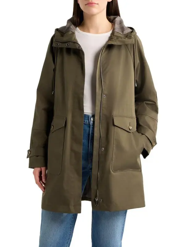 Bernardo Anorak Raincoat - Olive