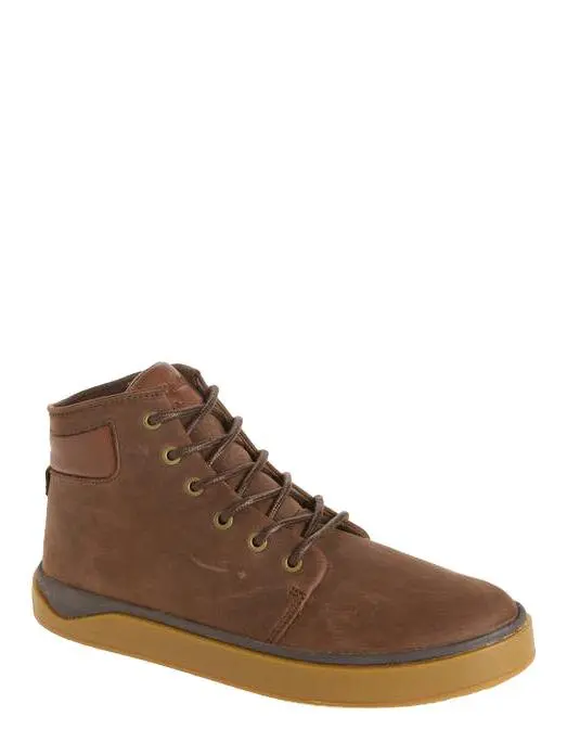 Olukai Kekaha Waterproof Leather Boots - Dk Java/toffee