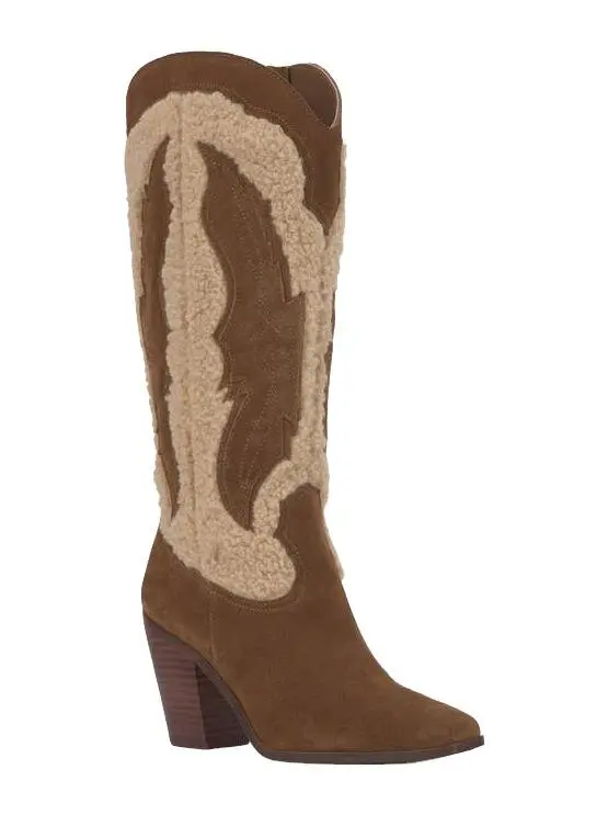 Jessica Simpson Raevini Western Boot - Light Hickory
