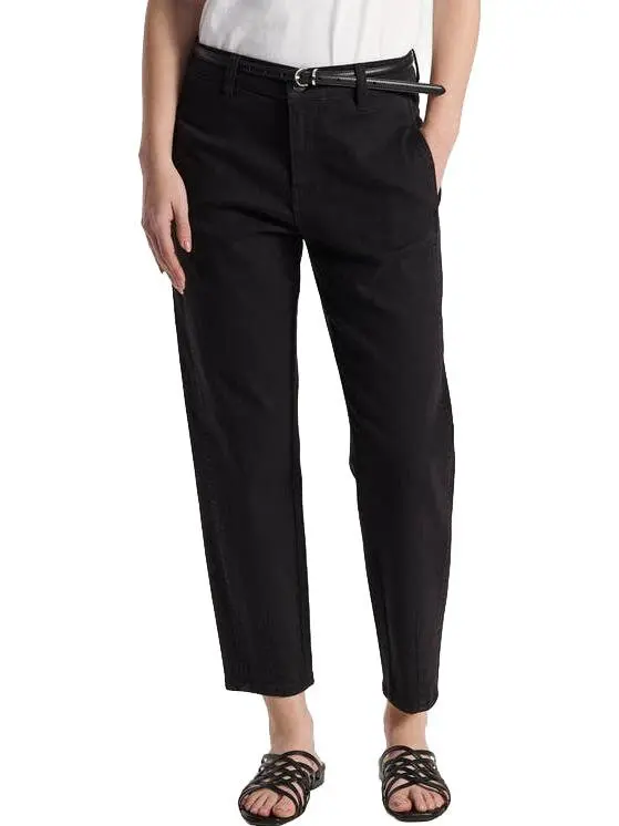 Ronen Chen Brisbane Straight-leg Cropped Trousers - Black