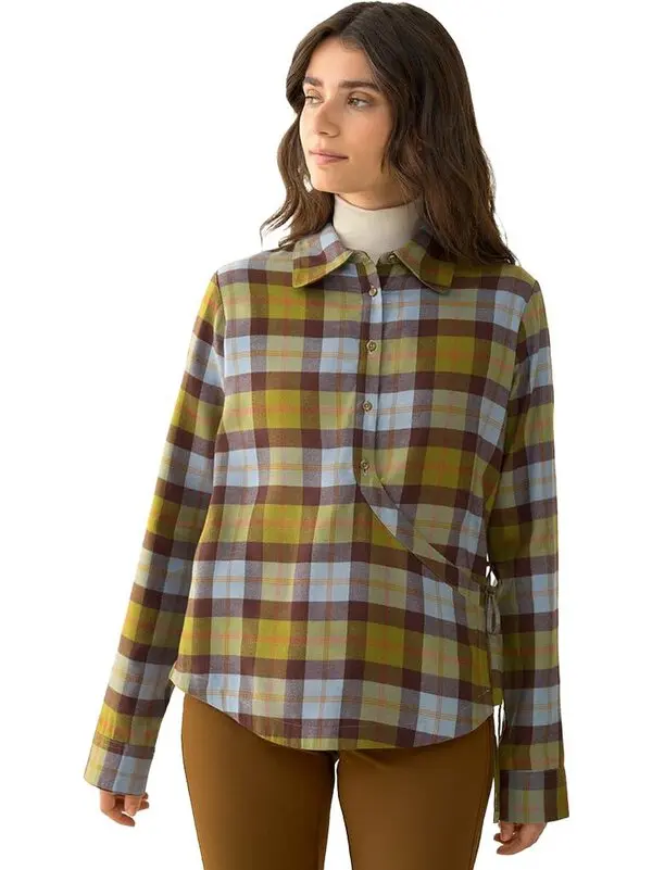 HIKERKIND Front Field" Plaid Shirt - Highland