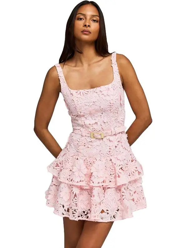 Generation Love Lisette 3d Lace Dress - Ballet Slipper