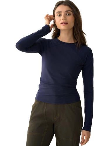 HIKERKIND Trail Tech Long-sleeve Shirt With Built-in Support - Woad