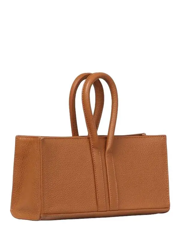 MESCH Mini Sally Leather Tote - Caramel