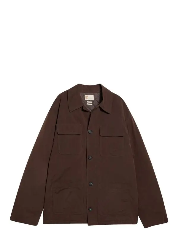 Massimo Alba Patch Pocket Quilted Jacket - Brown