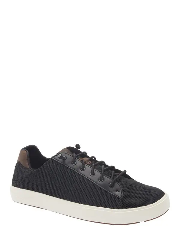 Olukai Laeahi Lī Nui Low Top Sneakers - Black/black