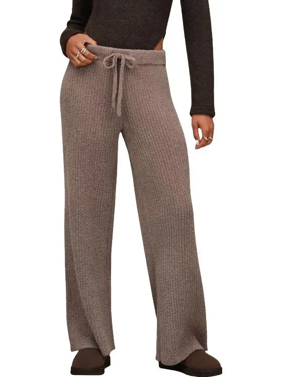 UGG Couria Straight Leg Ribbed Lounge Pants - Allspice