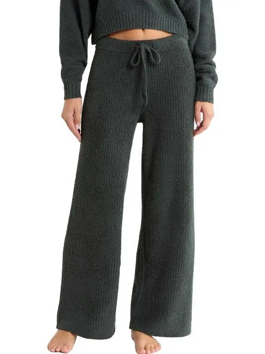 UGG Couria Straight Leg Ribbed Lounge Pants - Arugula