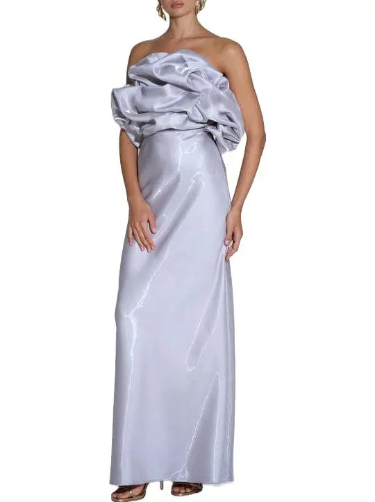 L'IDEE York Skirt - Silver Gloss