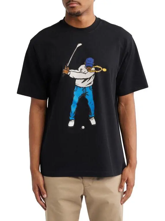 EASTSIDE GOLF Double Sided Swingman Graphic T-shirt - Black