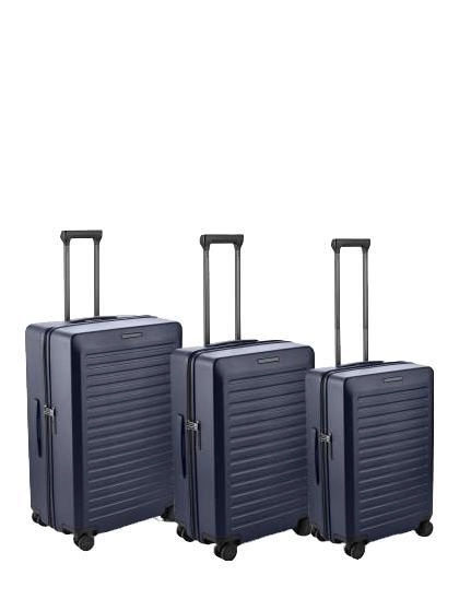 Porsche Design Voyager 2.0 Hardside 3-piece Luggage Set - Blue Matte