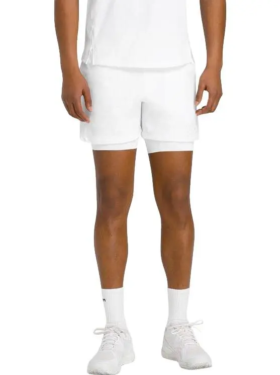 Wilson Performance Lined Tennis Shorts - Bright White