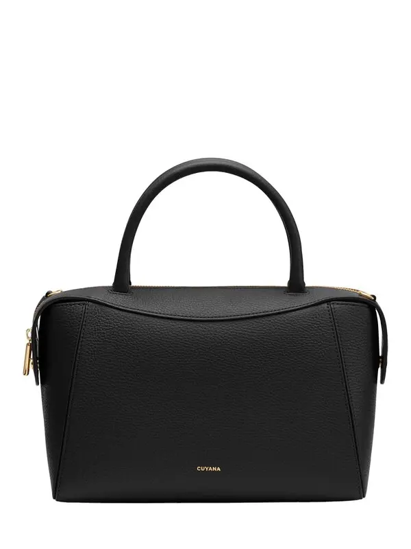 Cuyana Forma Top Handle Bag - Black
