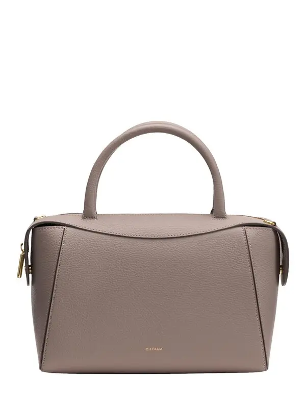 Cuyana Forma Top Handle Bag - Clay