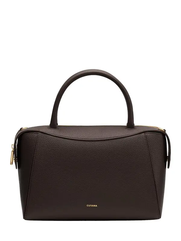 Cuyana Forma Top Handle Bag - Mocha