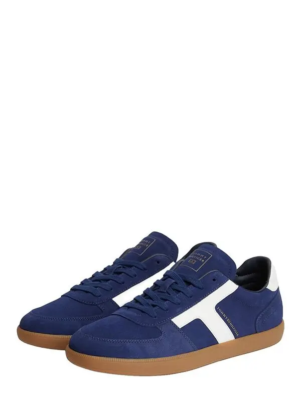 Tommy Hilfiger Suede Skater Sneakers - Preppy Navy