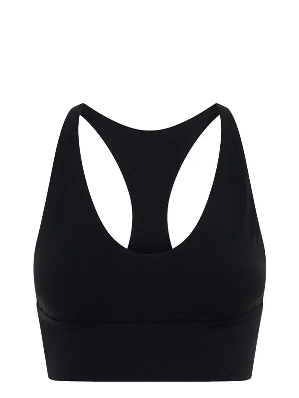 BONDI ACTIVE Forma V Racer Crop - Black