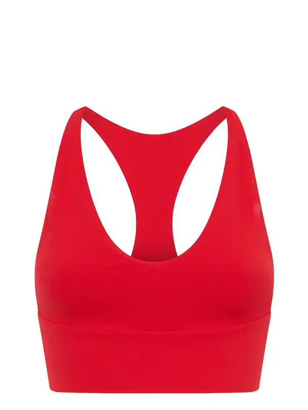BONDI ACTIVE Forma V Racer Crop - Red