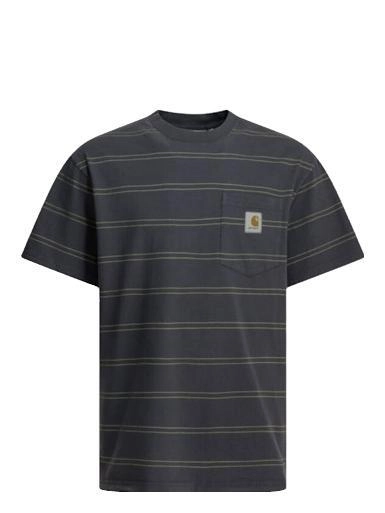 Carhartt Bert Pocket Crewneck Sweat-shirt T-shirt - Purple