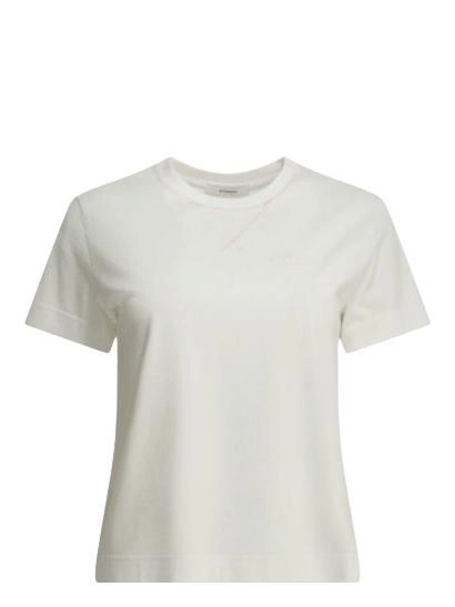 Givenchy Crewneck Sweat-shirt Logo T-shirt - White