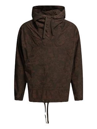 BEAMS Mil Smock Lightweight Jacket - Brown