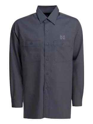 Needles Cavalry Twill Shirt - Grey