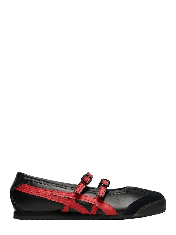 Onitsuka Tiger Mexico 66 Tgrs Mary Jane Sneakers - Black/classic Red