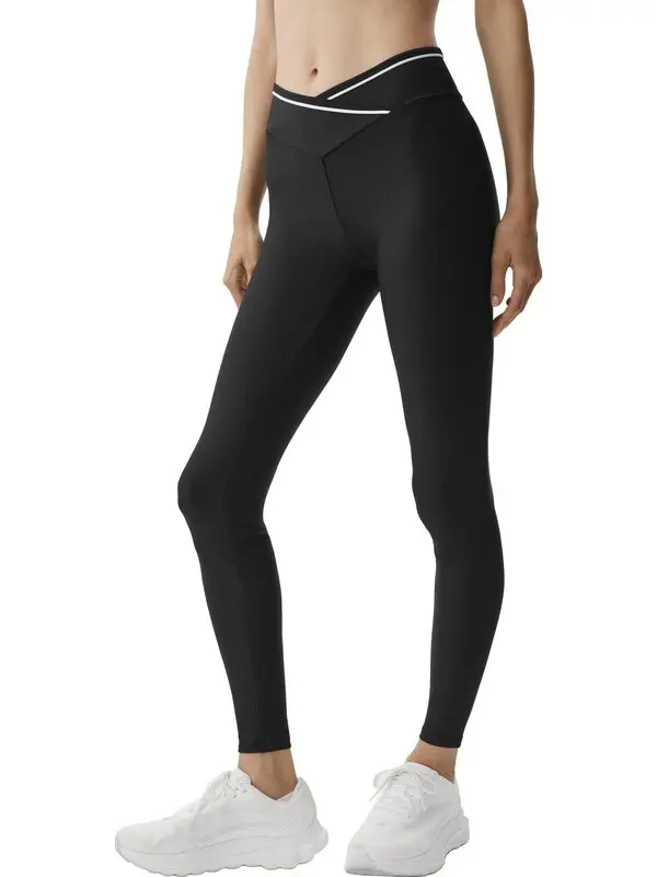 Alo Yoga Airlift High-waist Trifecta Legging - Black/white