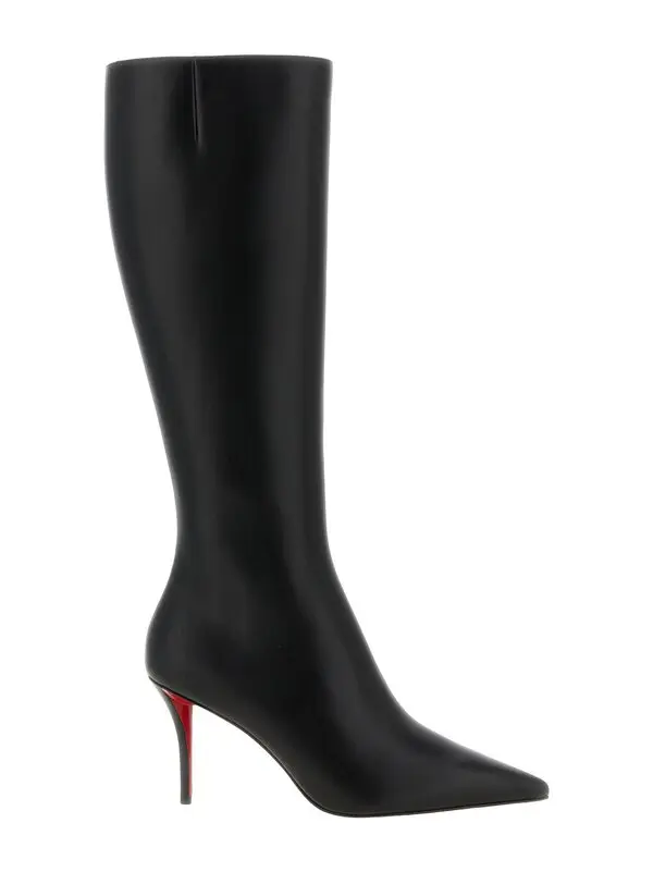 CHRISTIAN LOUBOUTIN Miss Z Botta Knee-high Boots - Black