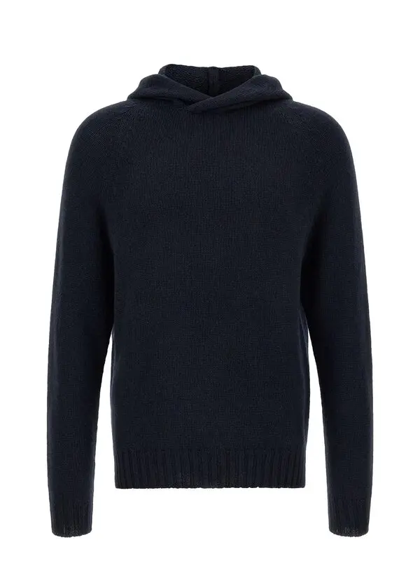 MA'RY'YA Hooded Sweater - Blue