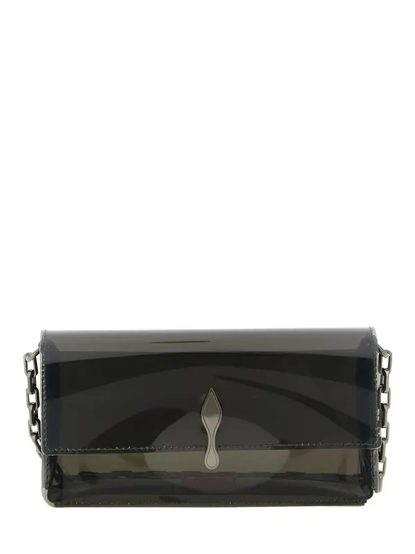 CHRISTIAN LOUBOUTIN Bettina Mini Bag With Chain Strap - Black