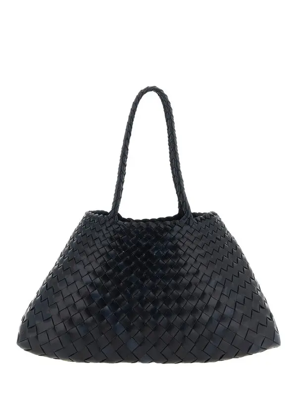 Dragon Diffusion Santa Croce Big Shoulder Bag - Blue