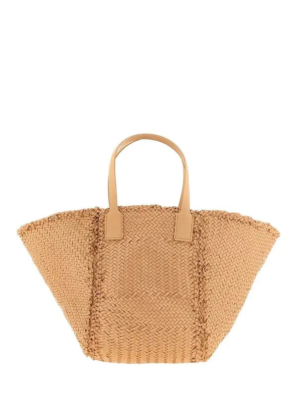 Dragon Diffusion Teresa Maxi Cabas Tote Bag - Beige