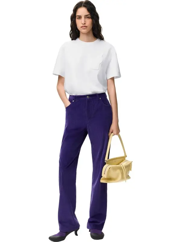 Loewe Cotton T-shirt With Cosima Von Bonin Motif - White