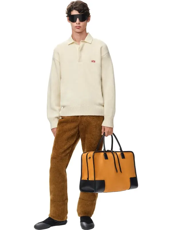 Loewe Shearling Trousers - Camel