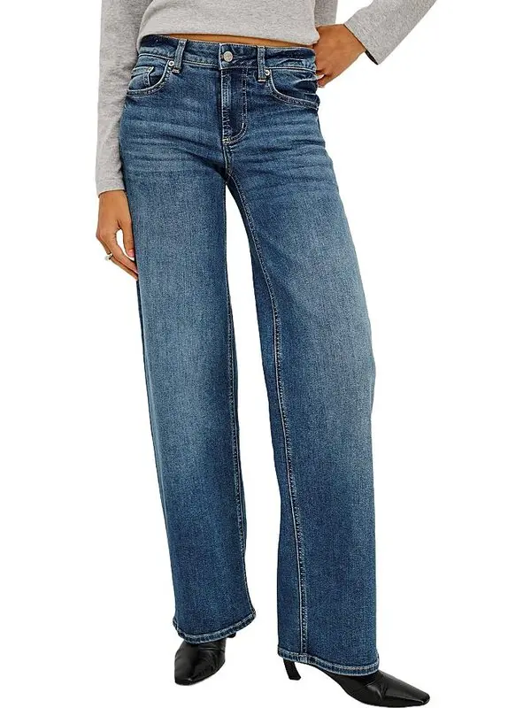Rails Cotton Stretch Low Rise Jeans - Lagoon