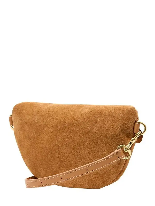 Clare V. Small Suede Fanny Pack - Caramel