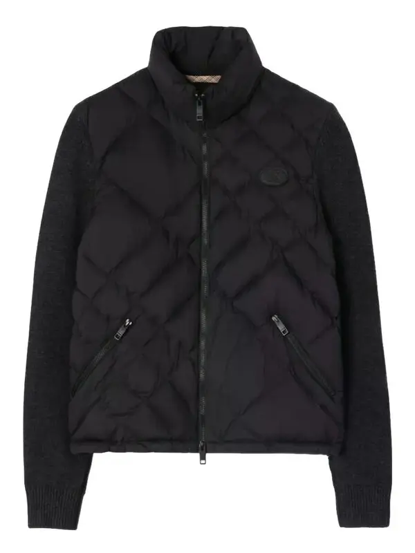 Burberry Dunsbury Puffer Jacket - Black