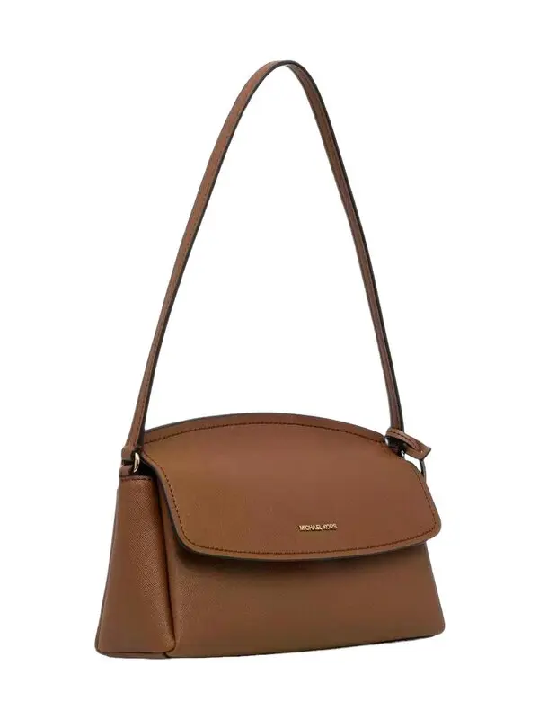 Michael Kors Saffiano Leather Shoulder Bag - Brown