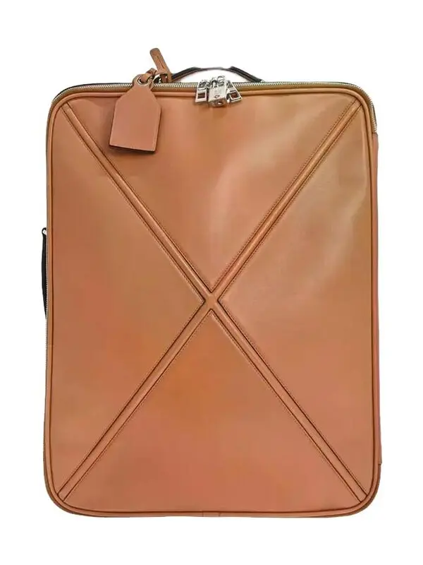 Loewe 2015 Cross Trolley Suitcase - Brown