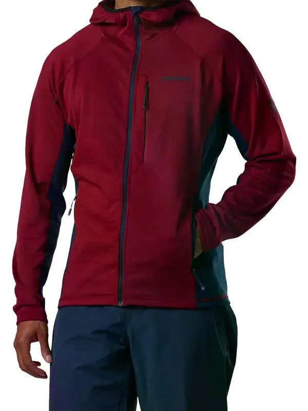 Rossignol Full-zip Hoodie Fleece - Red