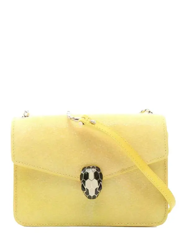 BVLGARI Serpenti Forever Crossbody Bag - Yellow