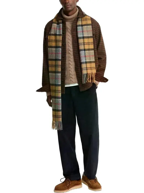 Barbour Hatfield Check-pattern Button-down Shirt - Brown