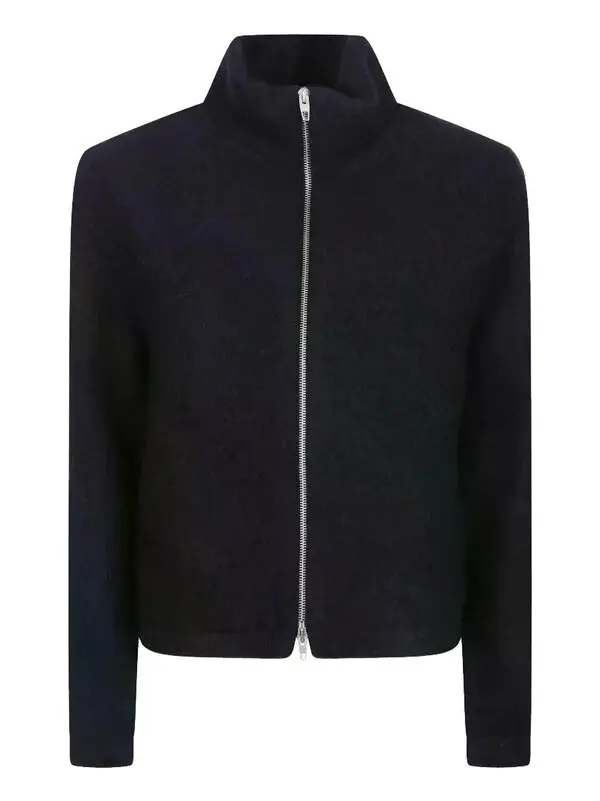 JIL SANDER Zip-up High-neck Sweater - Blue